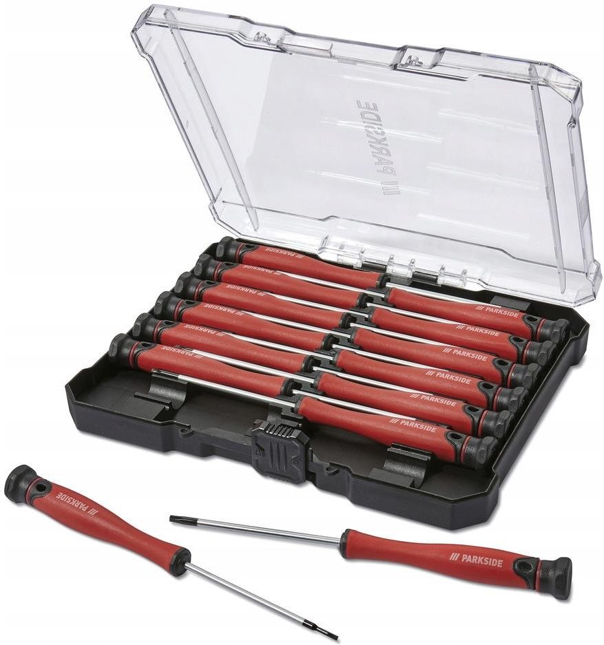 Śrubokręt Parkside Zestaw Wkrętaków Precyzyjnych 14el. 406940_2207 ...