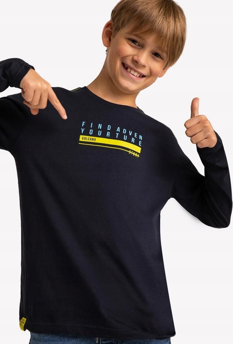 Volcano Bluzka Chłopięca L-Story Junior 122-128 - Ceny i opinie - Ceneo.pl