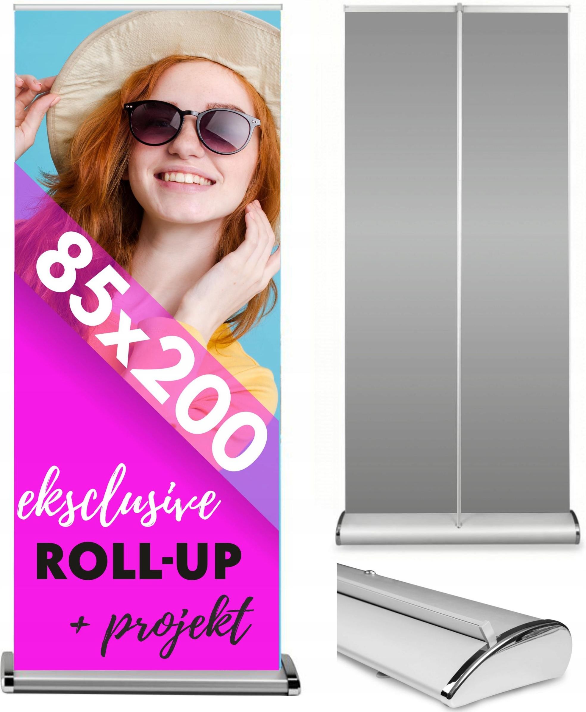 Roll-Up Exclusive 85X200 Reklamowy Rollup Blockout - Ceny i opinie - Ceneo.pl