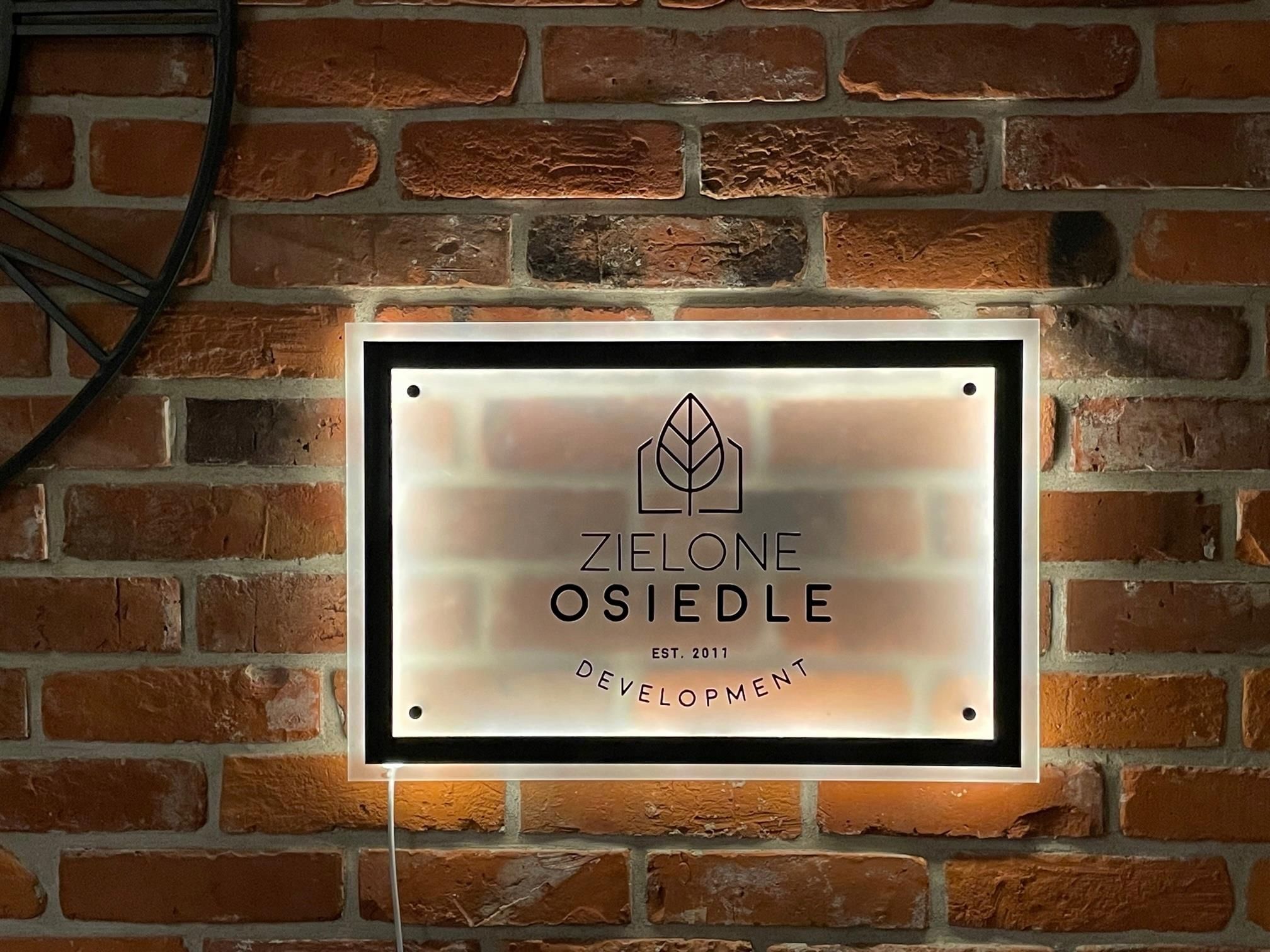 Szyld Podświetlany Logo Tablica Reklamowa 50 CM - Ceny i opinie - Ceneo.pl