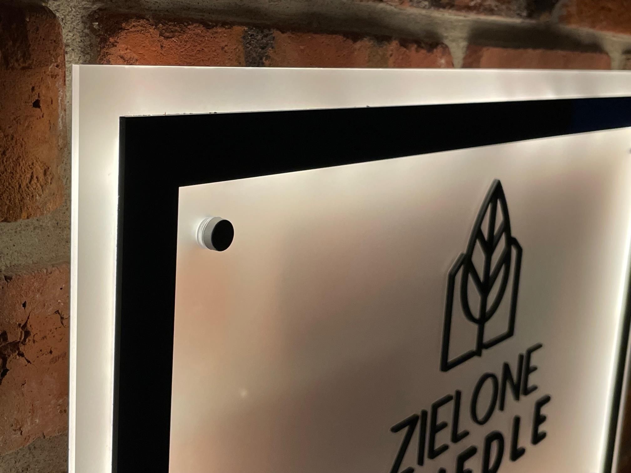 Szyld Podświetlany Logo Tablica Reklamowa 50 CM - Ceny i opinie - Ceneo.pl