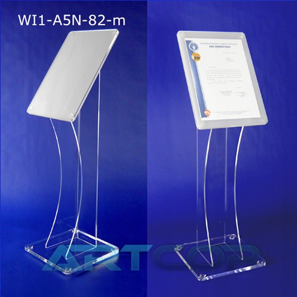 A5 Stojak Stand z Plexi na Opis Ulotkę wys. 82cm - Ceny i opinie - Ceneo.pl