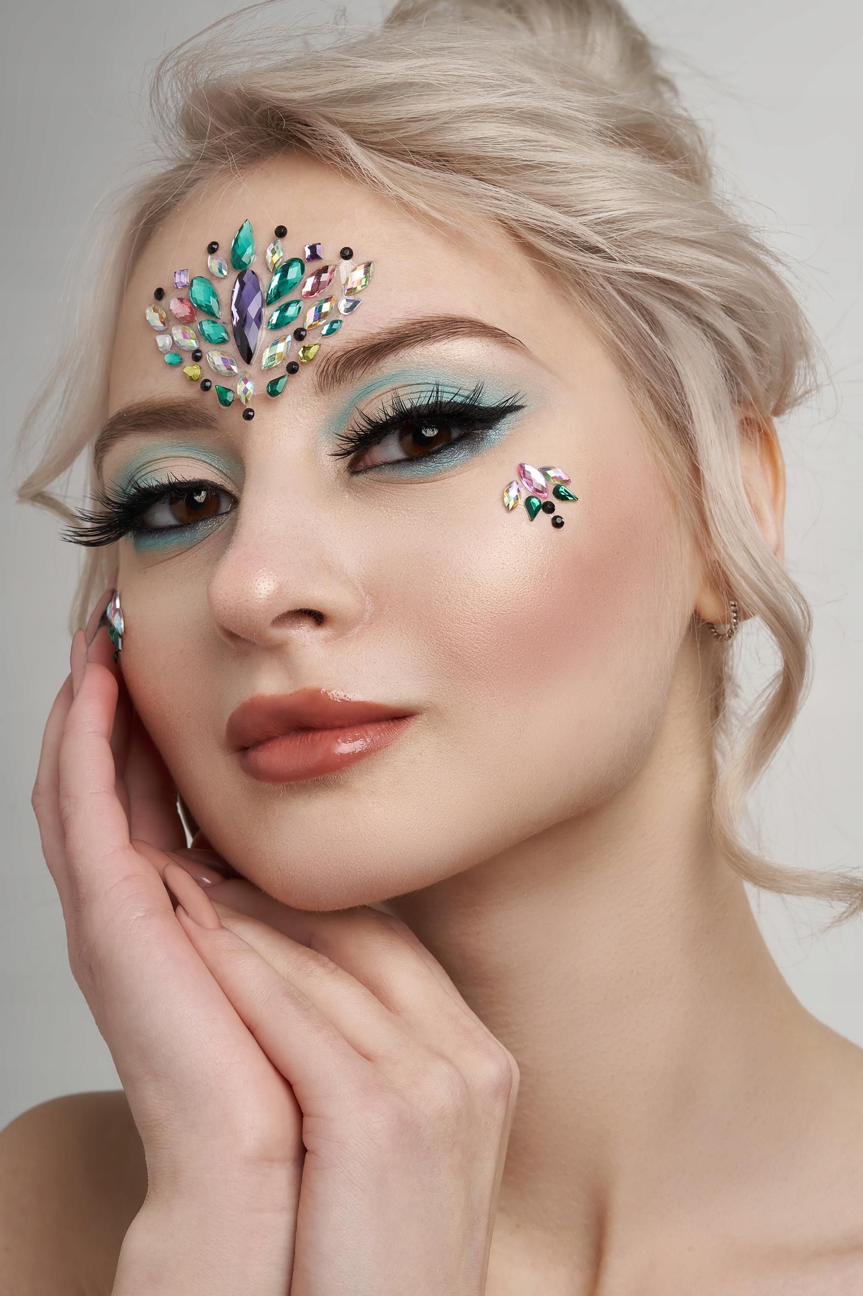 Nothing But Love Samoprzylepne Kryształki Naklejki Na Twarz 3D 305200 ...