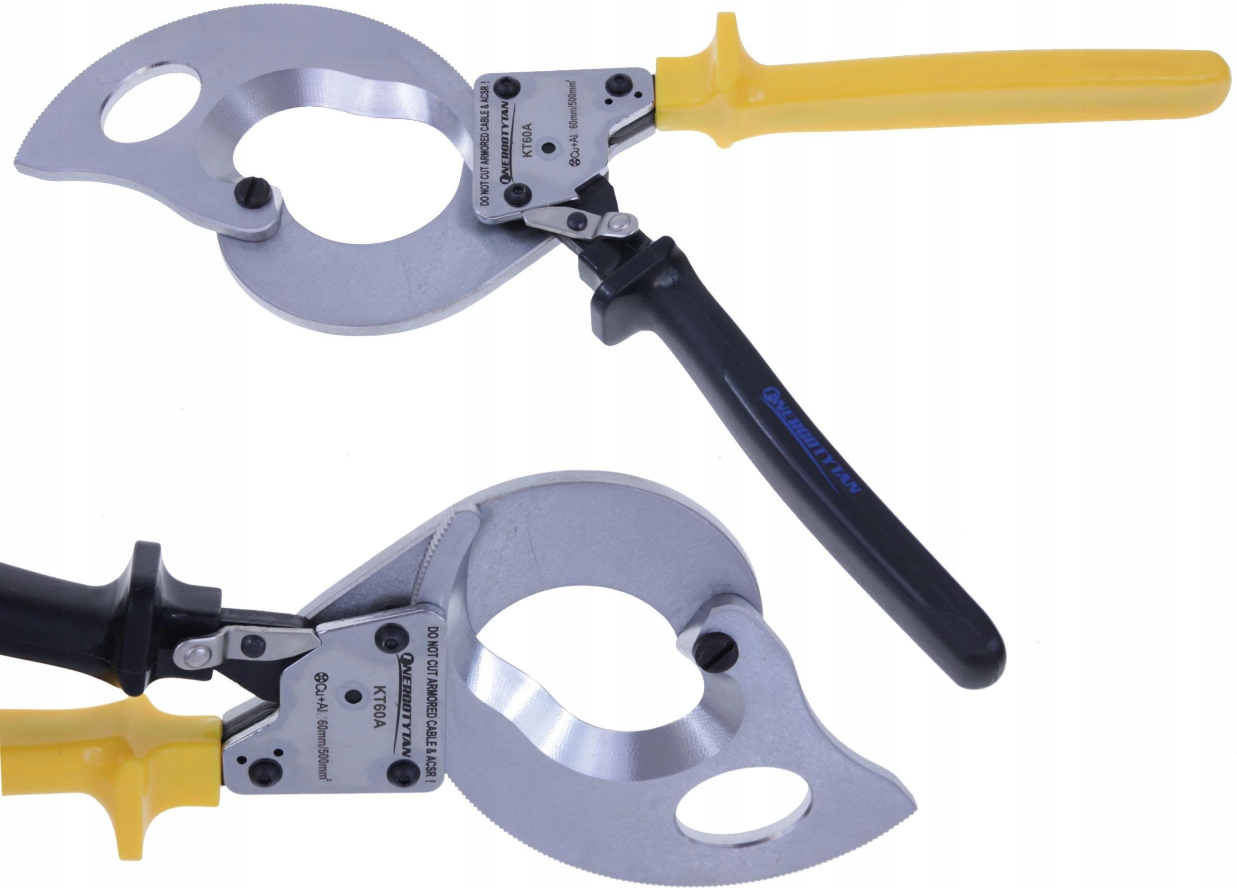 Energotytan Nożyce Zapadkowe Do Kabli 500 Mm2 Kt60 KT60A - Opinie i ceny na Ceneo.pl