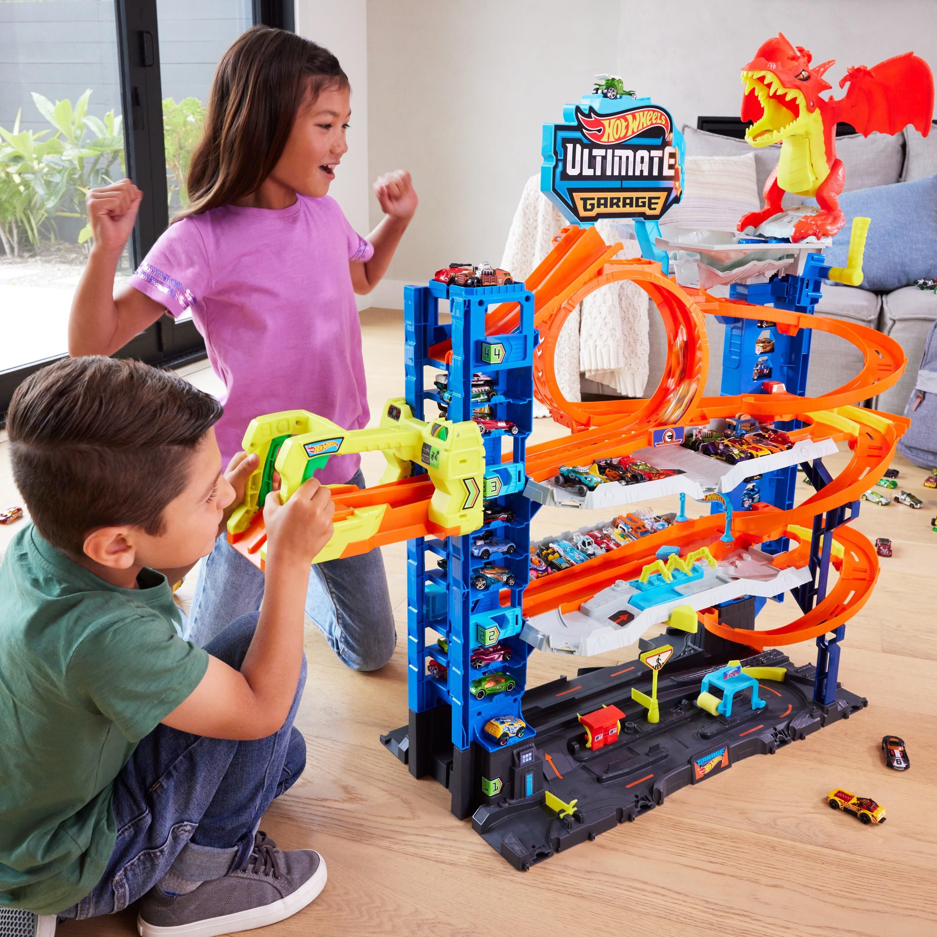 Hot Wheels City Mega Garaż Atak smoka HKX48 - Ceny i opinie - Ceneo.pl