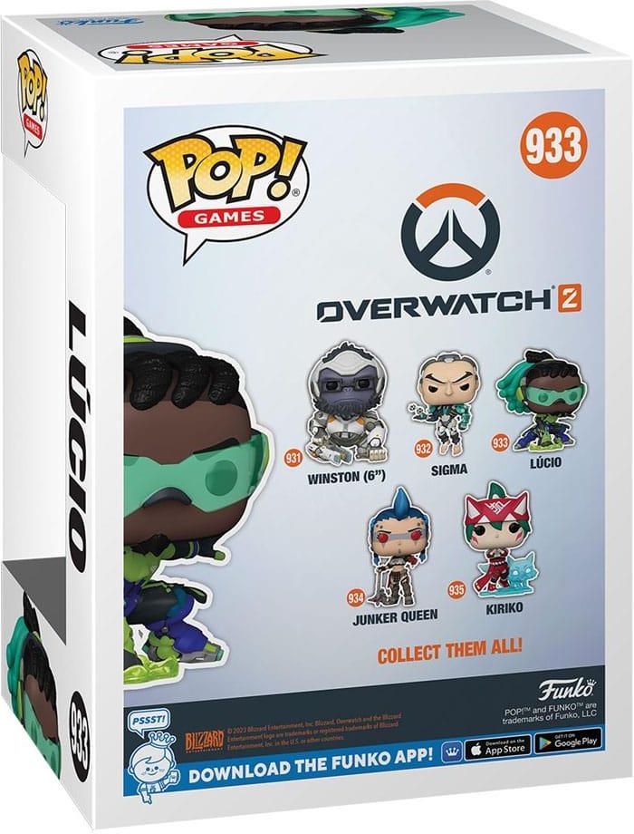 Funko Overwatch 2 POP! Games Vinyl Figure Lúcio 9cm nr 933 - Ceny i ...