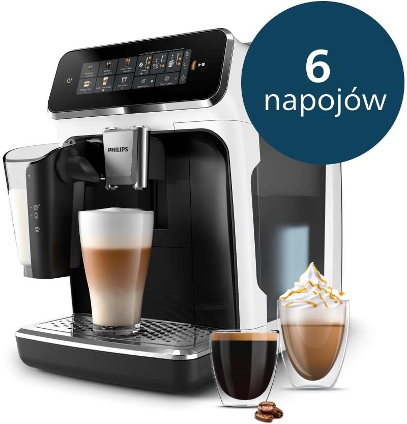 Ekspres PHILIPS 3300 LatteGo EP3343/50 - Opinie i ceny na Ceneo.pl