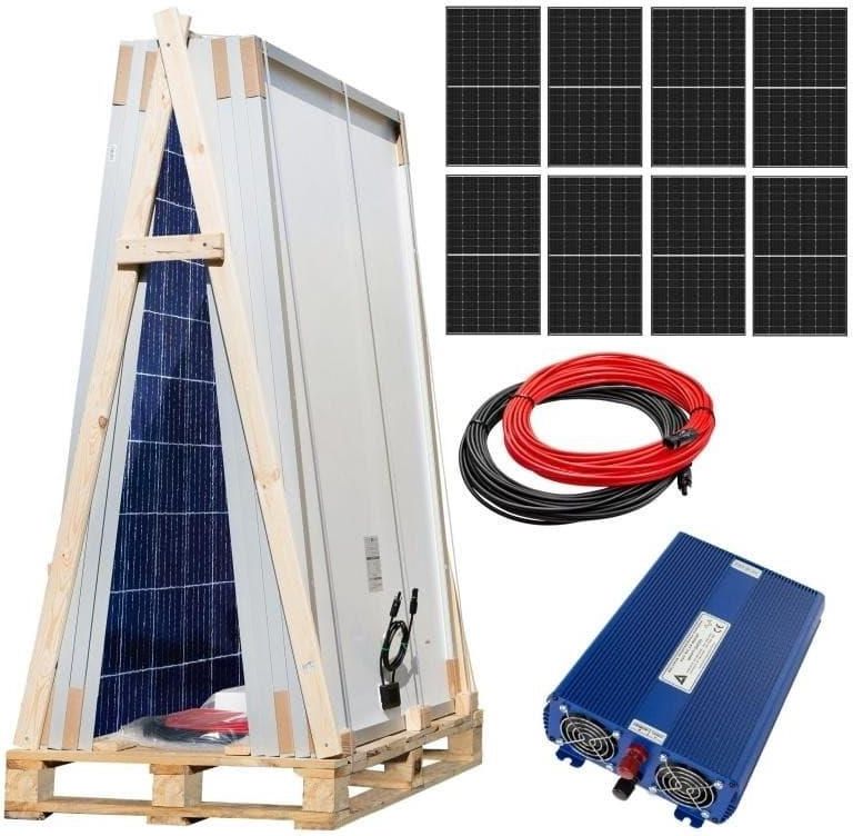 Pakiet solarny Azo Digital Zestaw Solarny 3300W: Przetwornica Eco Solar ...