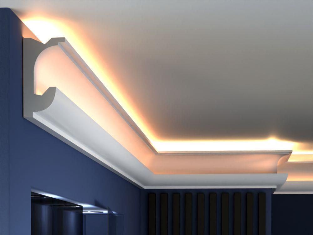 Sztukateria Decor System Gzyms Oświetleniowy LED LO23 - Opinie i ceny ...