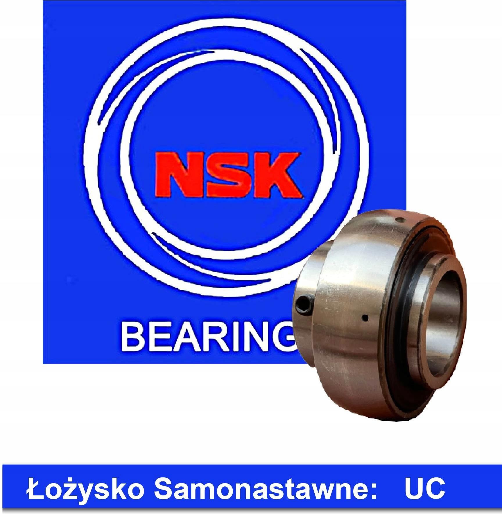 Nsk Łożysko Samonastawne Uc207 Uc207Nsk - Opinie i ceny na Ceneo.pl