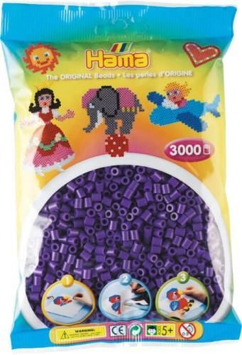 201-07 Hama Midi - Koraliki 3000szt. fiolet - Ceny i opinie - Ceneo.pl