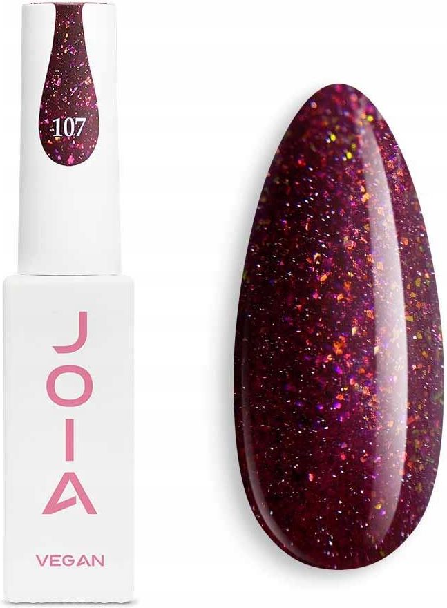 Joia Vegan Odblaskowy Lakier Hybrydowy Joia Vegan 107 6 Ml - Opinie i ceny na Ceneo.pl