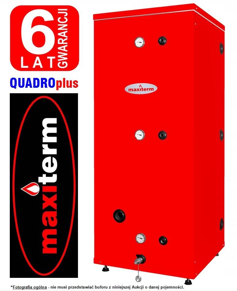 Maxiterm Bufor Quadroplus 500 L Kocioł Atmos Holzgas Vigas QP500 ...