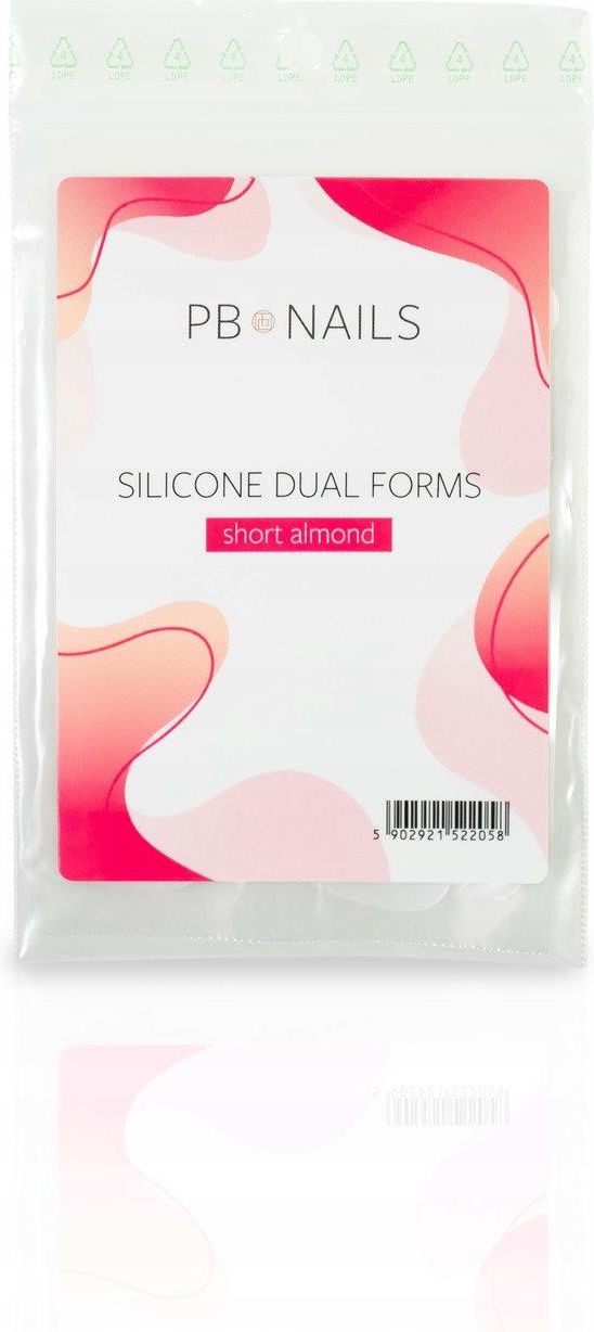 Pb Nails Formy French Dual Forms Short Almond - Opinie i ceny na Ceneo.pl