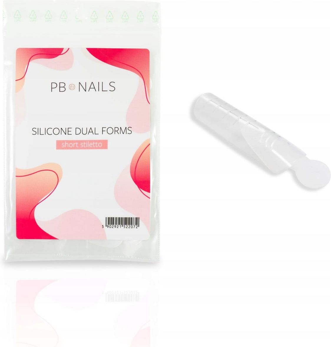 Pb Nails Formy French Dual Forms Short Stiletto - Opinie i ceny na Ceneo.pl
