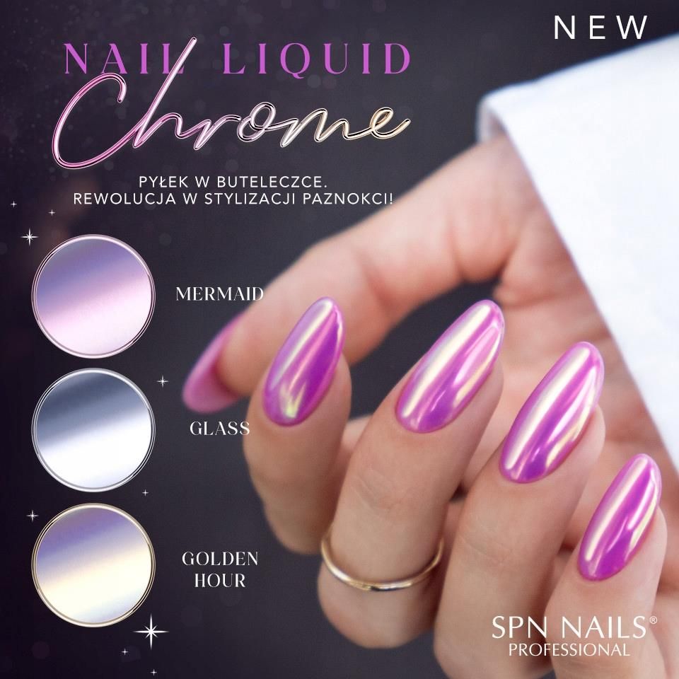 Spn Nails Pyłek W Płynie Nail Liquid Chrome Glass - Opinie i ceny na ...