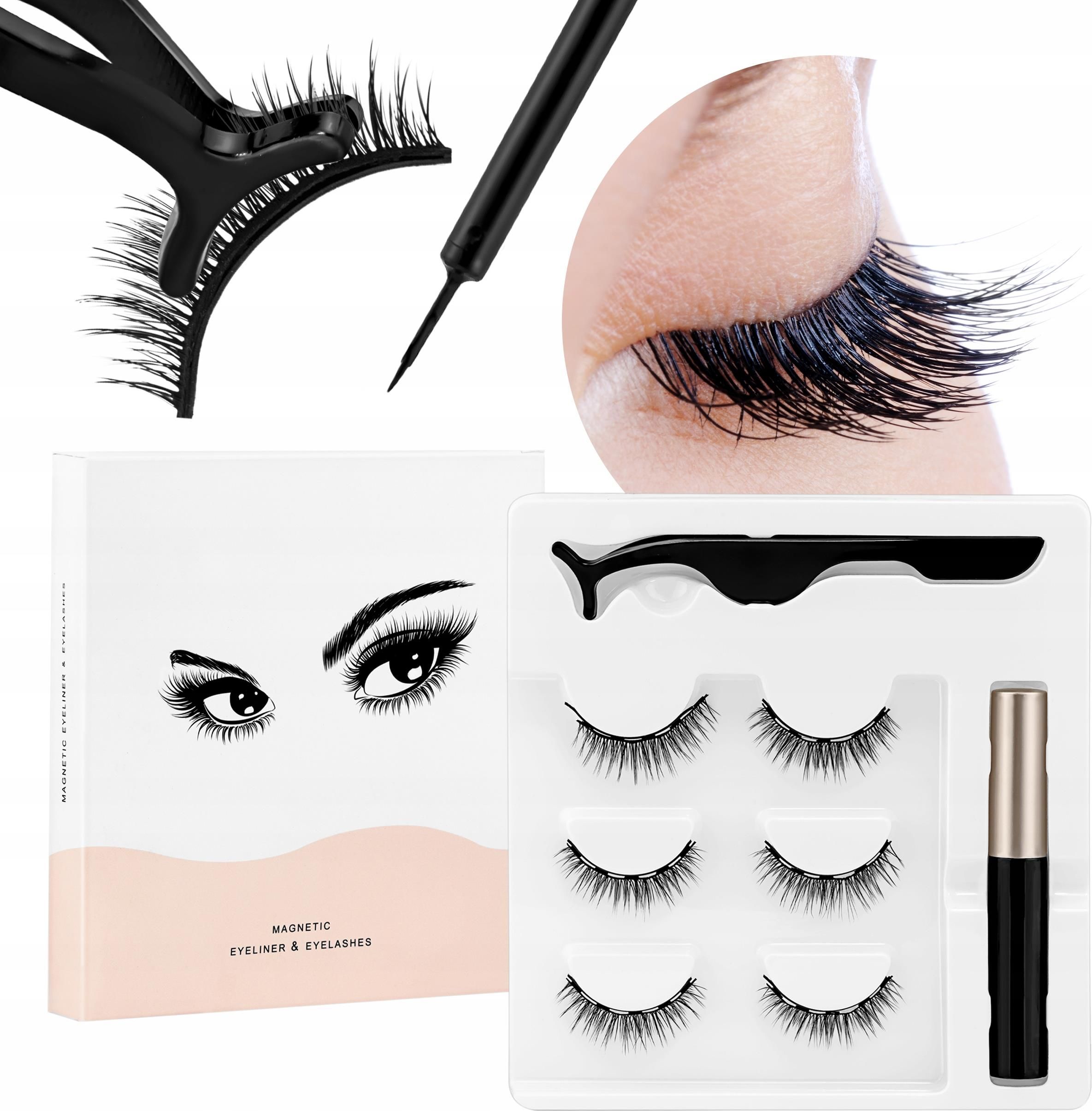 Zestaw Rzęs Magnetycznych Eyeness Akcesoria - Opinie i ceny na Ceneo.pl