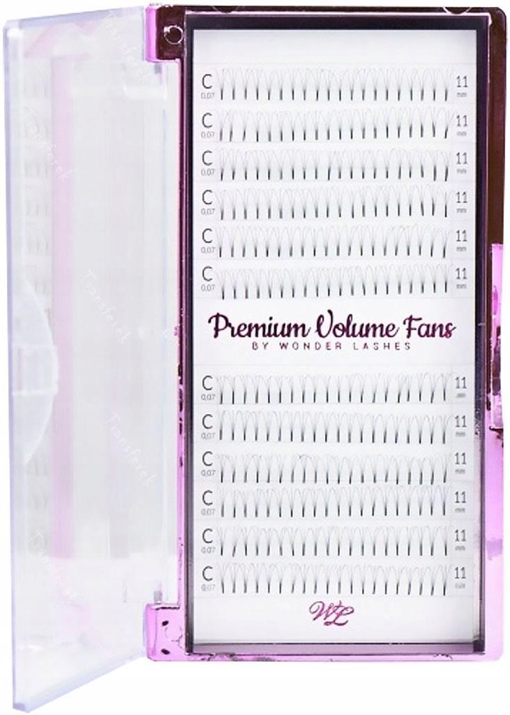 Wonder Lashes Rzęsy Premium Volume Fans 2D C Mix - Opinie i ceny na ...