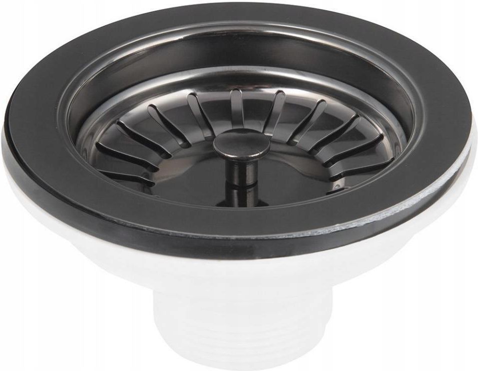 Bruckner Odpływ Zlewu Ze Stali Nierdzewnej 6/4 Czarny 1551216 - opinie ...