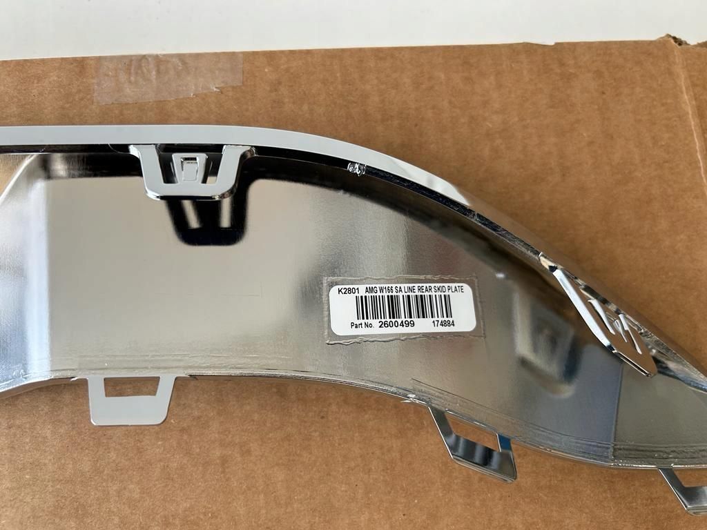 Zderzak do kupienia Mercedes Benz Gle Dokładka Chrom Zderzaka ...