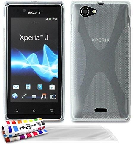 Muzzano Ultra Slim Soft Case Sony St26 3 Ultraprzezroczyste Folie ...