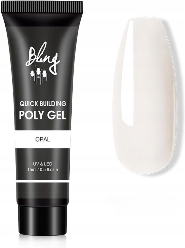 Bling Akrylożel Poly Gel 15 Ml Opal - Opinie i ceny na Ceneo.pl