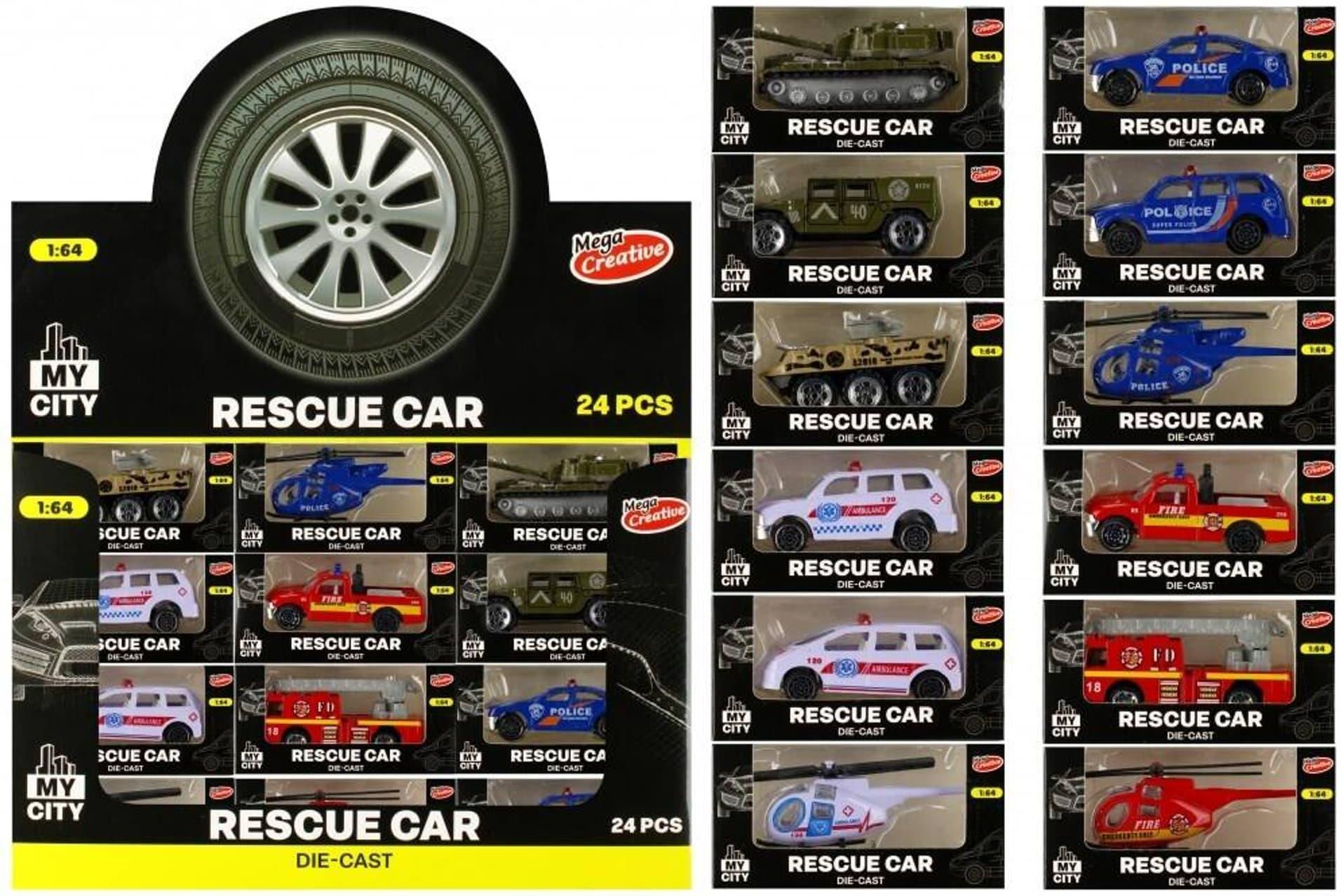 Mega Creative Auto Ratunkowe Metalowe Moje Miasto 522116 - Ceny i ...