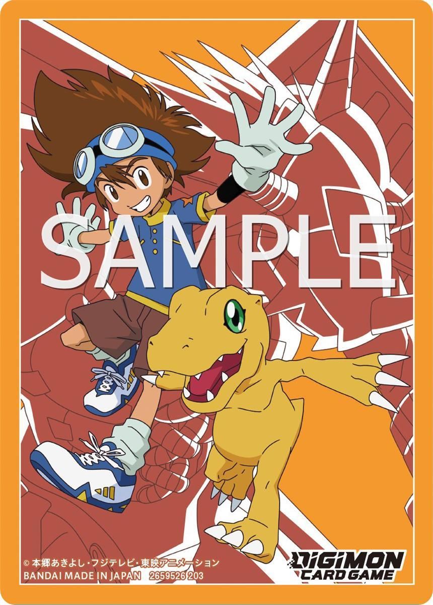 Bandai Digimon Card Game Official Sleeves (Taichi Kamiya) - Ceny i ...