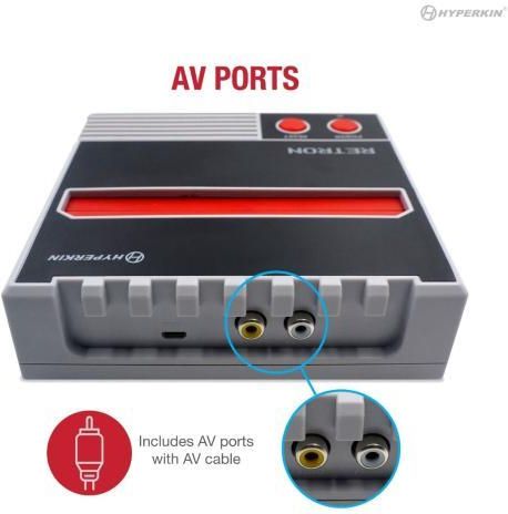 Hyperkin RetroN 1 AV Gray (M07473GR) - Ceny i opinie - Ceneo.pl