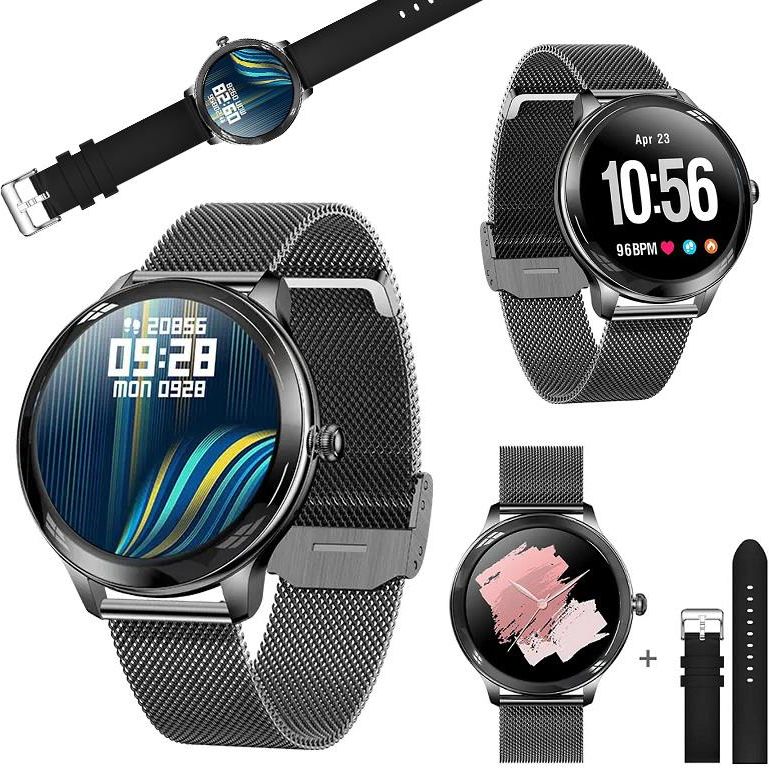Smartwatch Artnico V33 stalowy czarny - Opinie i ceny na Ceneo.pl