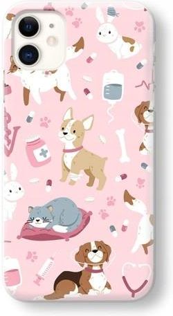 Funnycase Etui Na Telefon Clear Klinika Dla Zwierząt Różowa - Etui na ...