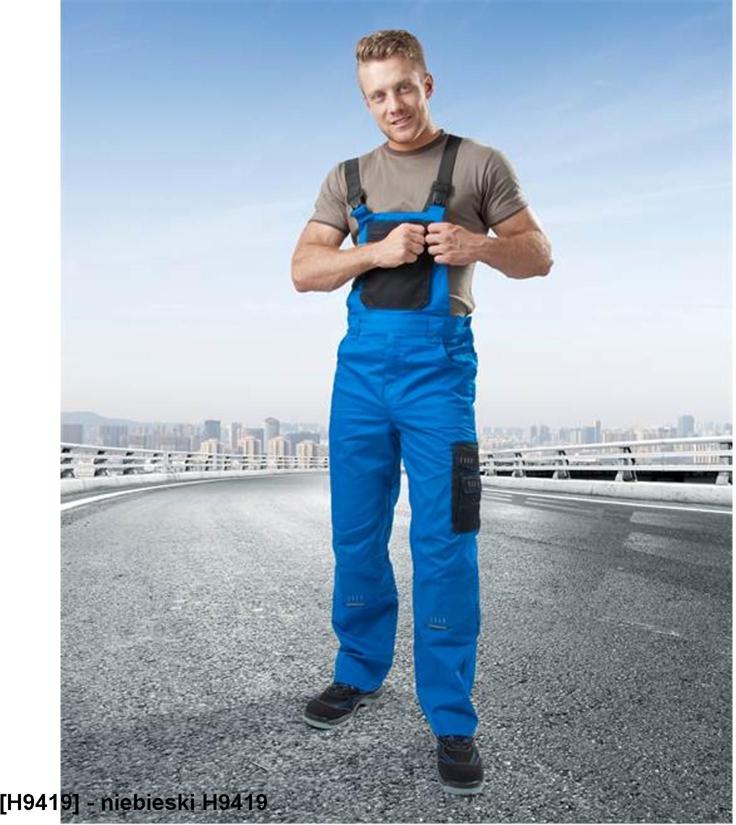 Ardon 4Tech - Ogrodniczki Ardon4Tech Niebiesko-Czarne 170cm Niebieski ...