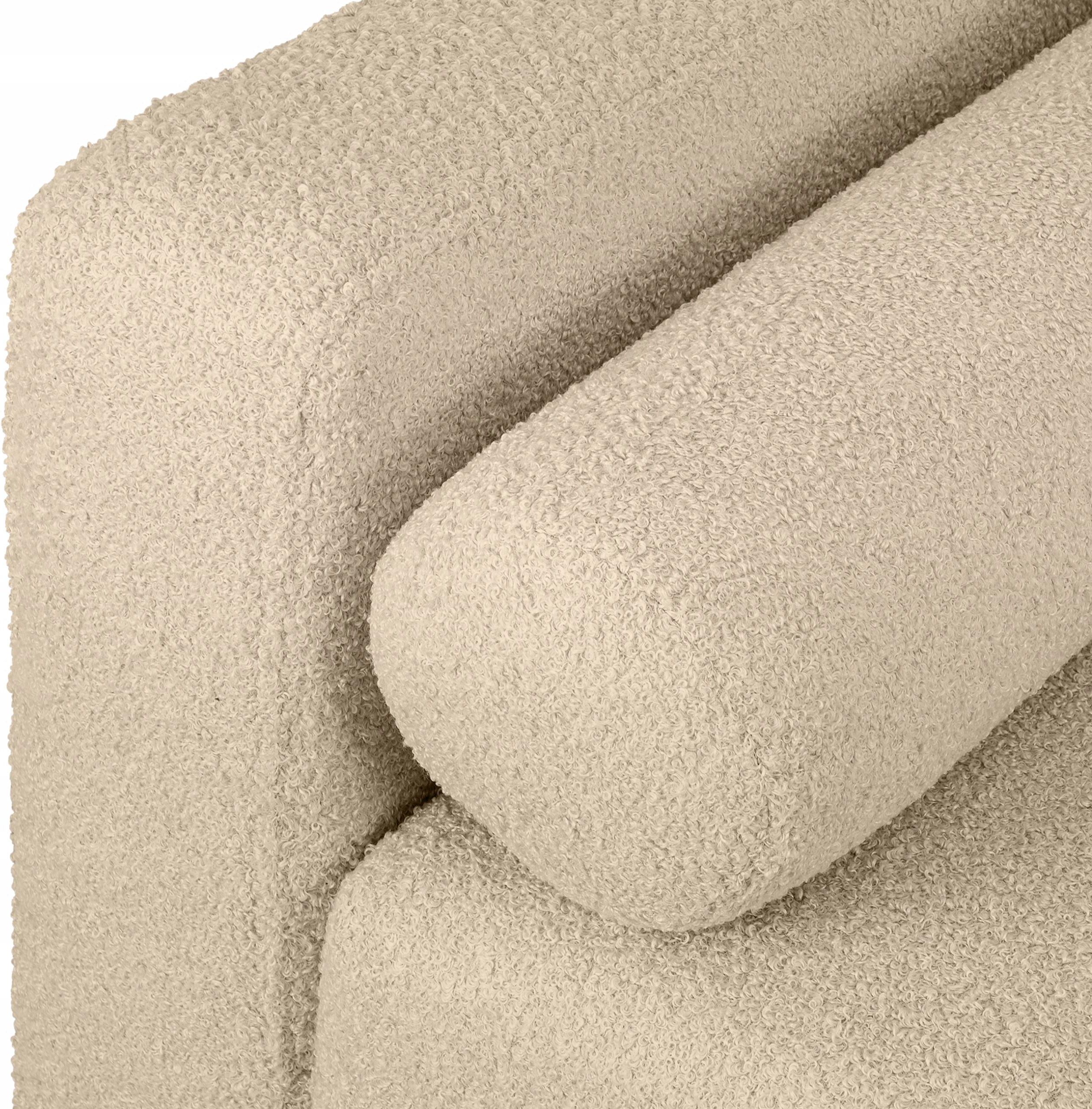 Konsimo Kanapa Rozkładana Sofa Boucle Baranek Eriso Beżowy - Opinie i ...