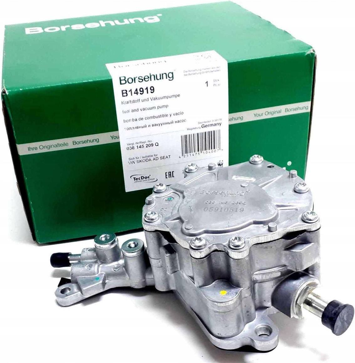 Borsehung Pompa Vacum Paliwa 1 4 1 9 2 0 Tdi Bosch 038145209 - Opinie i ...
