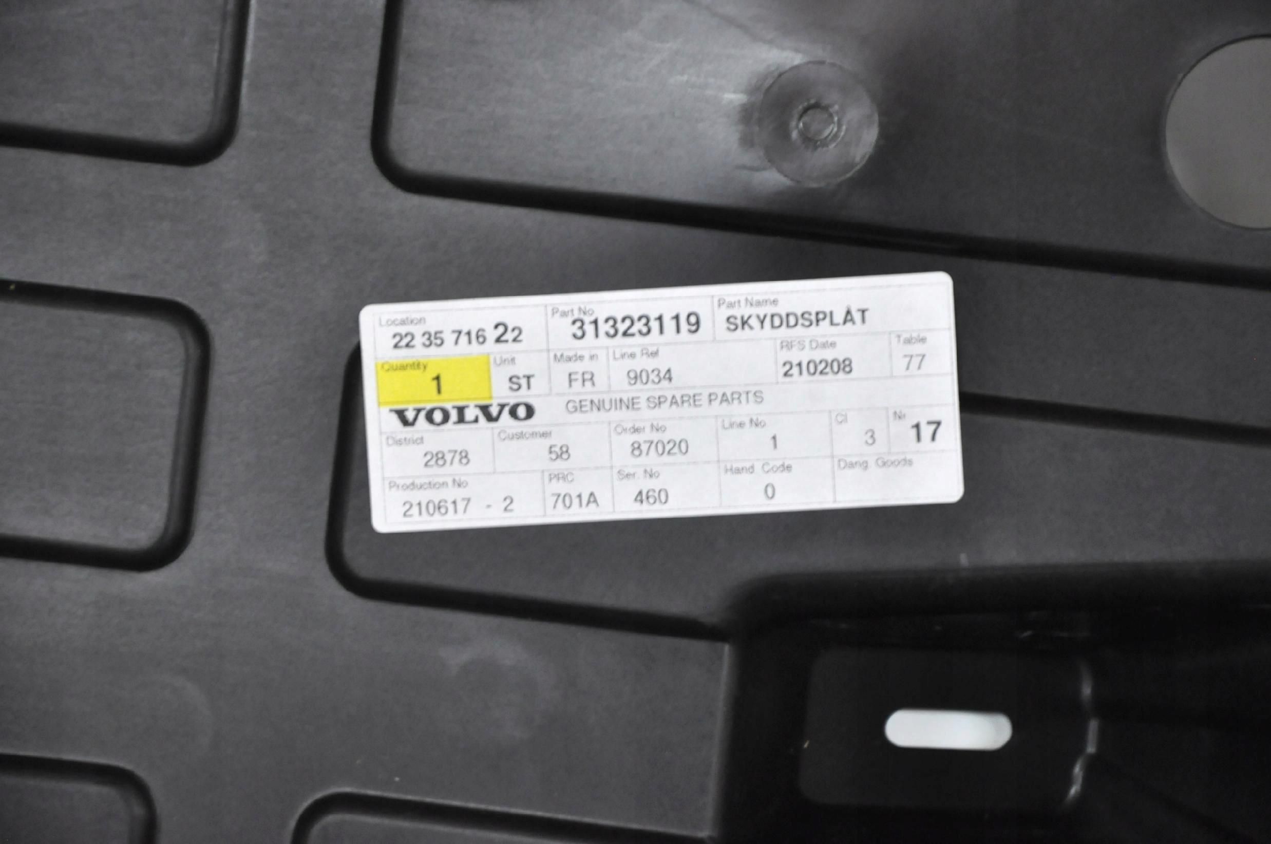 Volvo Oe Volvo V60 Oslona Podwozia Tylna Prawa Oe - Opinie i ceny na ...