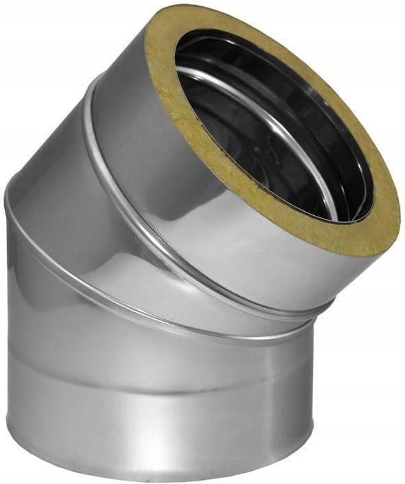 System kominkowy Tecnovis Kolano Izolowane 45 Stopni 150/200 Drewno Pellet - Opinie i ceny na ...