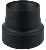 System kominkowy Darco Redukcja Stal Czarna Komin Fi 150 120 Kominek - Opinie i ceny na Ceneo.pl