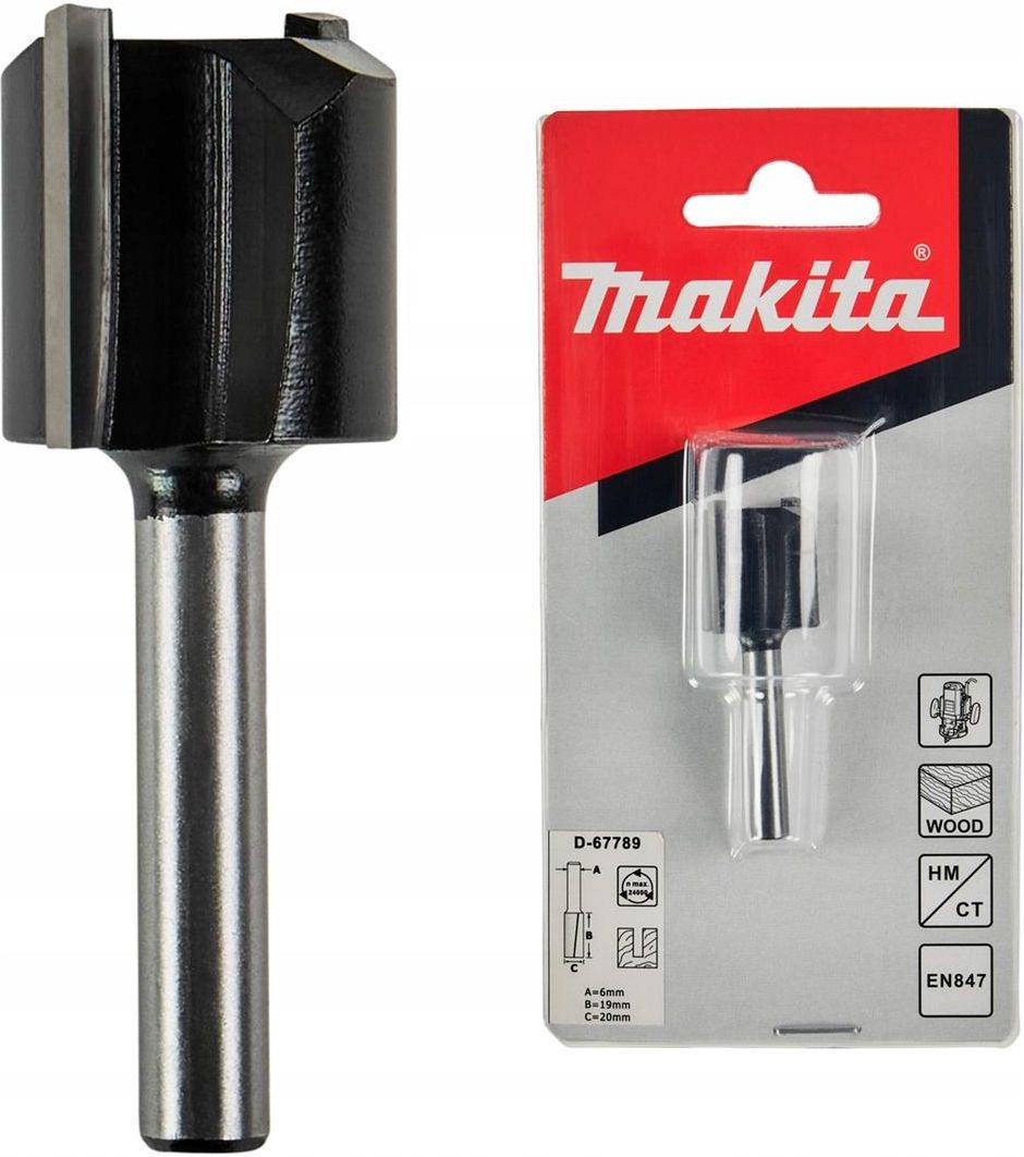 Frez do kupienia w Makita Frez Prosty 6Mm Do Frezarki D-67789 D67789 ...