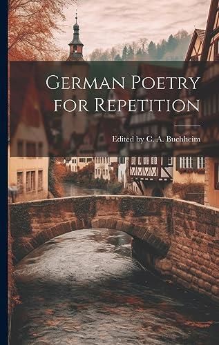 German Poetry for Repetition - Literatura obcojęzyczna - Ceny i opinie ...
