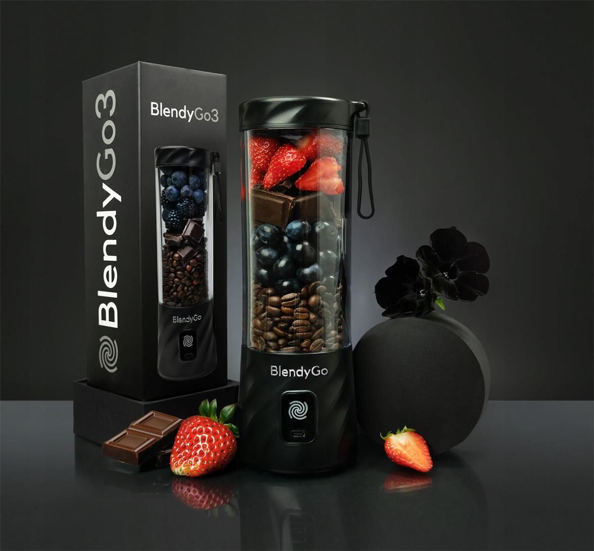 BlendyGo 3 czarny - Blender. Opinie i ceny na Ceneo.pl