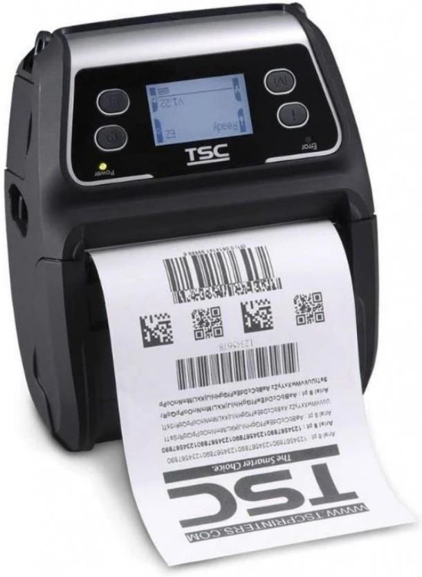 Drukarka etykiet Tsc Alpha-4L/Bt, 4 Portable Printer 203 Dpi, Up To 4 Ips, Bluetooth, 16Mb Flash ...