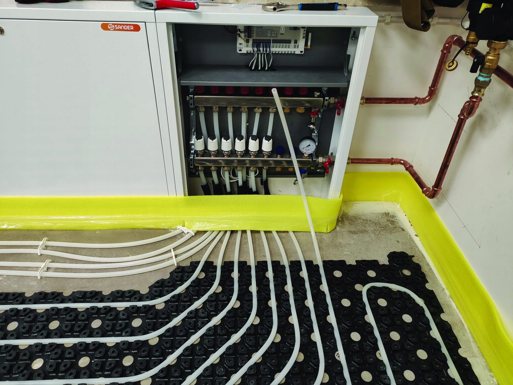 Ogrzewanie podłogowe Sander System Mata Do Niskiej Eurorenova 1Szt=0 ...