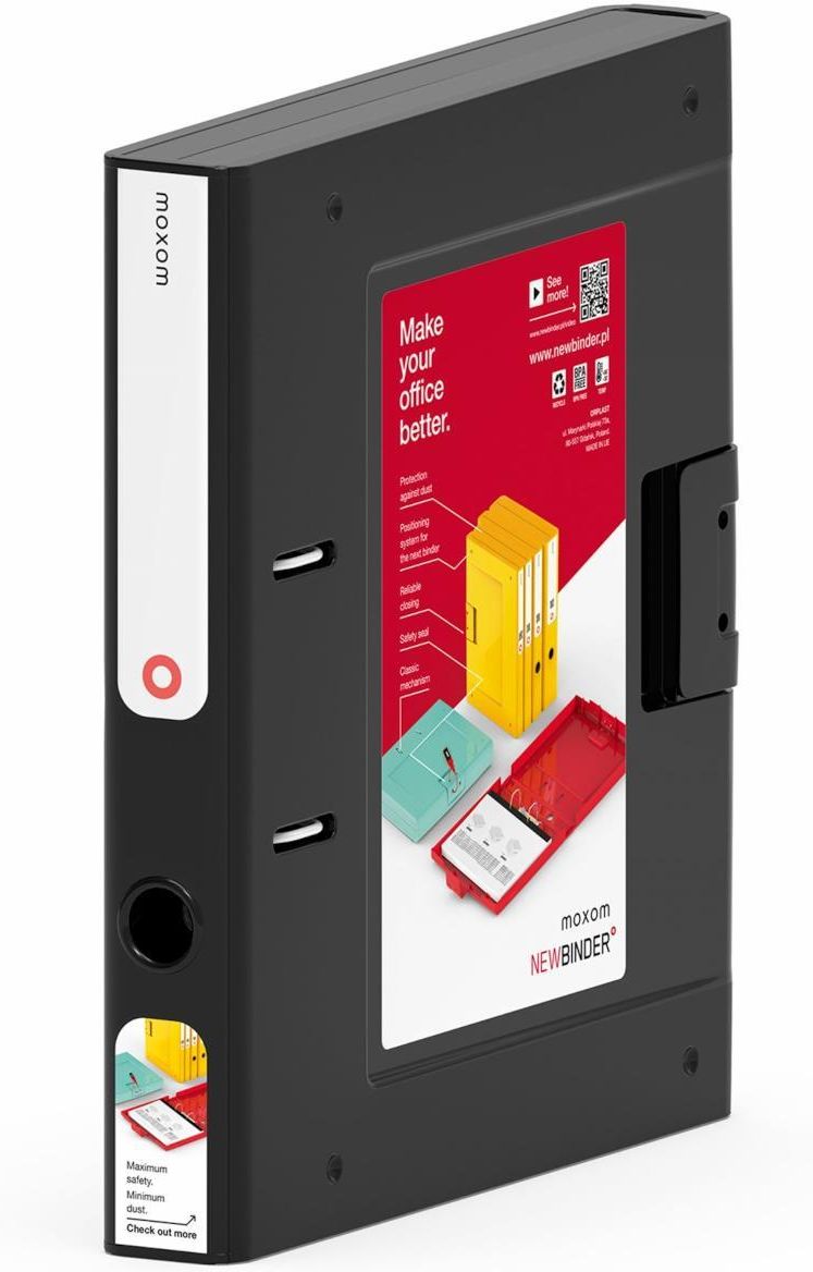 Moxom Segregator Newbinder A4/50Mm Czarny - Ceny i opinie - Ceneo.pl