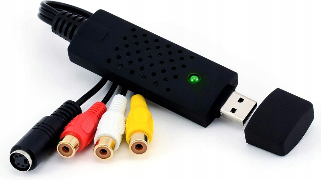 Konwerter Digitnow Video Grabber Easycap Zgrywanie Z Vhs Na Pc Av Usb ...