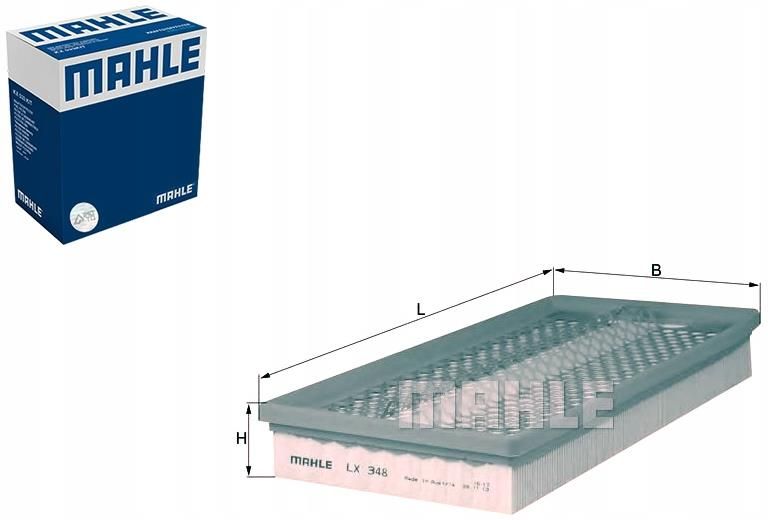 Mahle Filtr Powietrza Mah, LX 348 - opinie i ceny na Ceneo.pl