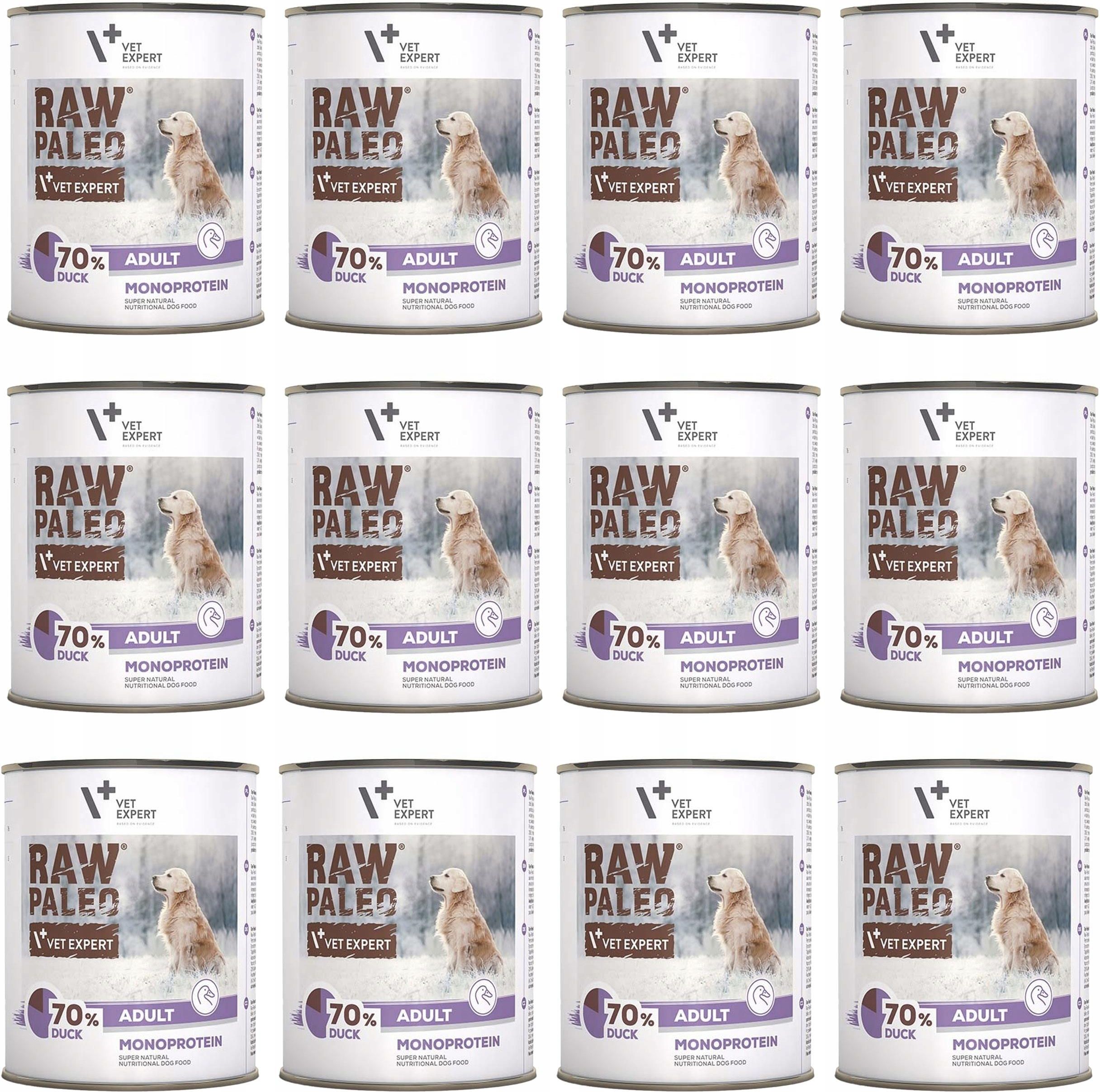 Karma Raw Paleo Karma Mokra Dla Psa Mono Kaczka 12X800G - Ceny i opinie ...