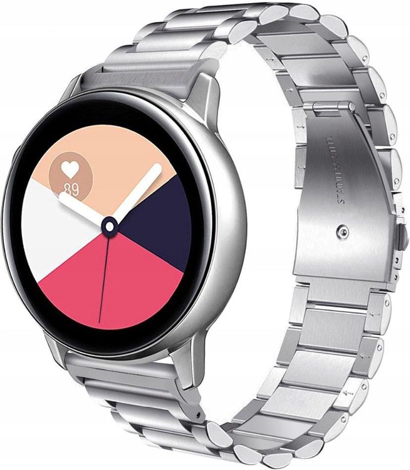 Tech Band Techband Silver Bransoleta Samsung Galaxy Active 2 44Mm ...