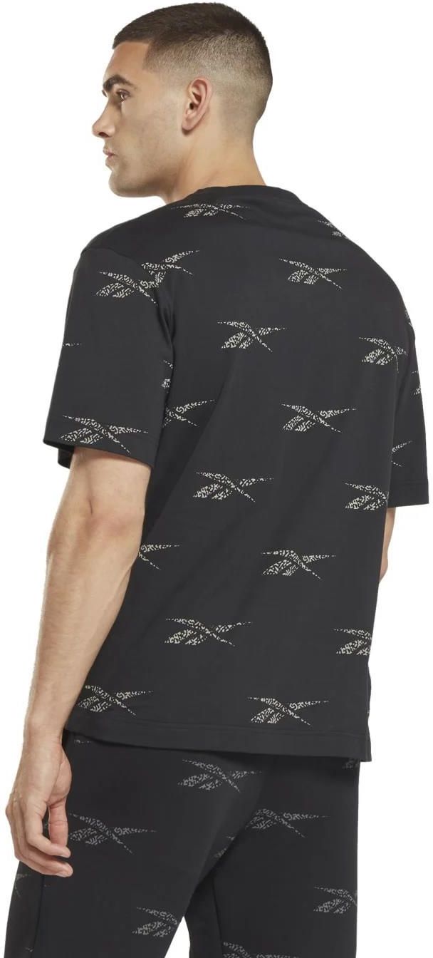 Męska Koszulka z krótkim rękawem Reebok RI Aop Tee Hm9319 – Czarny ...