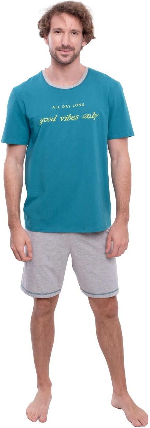 PIzmka męska ,Tall ,krótki rekawai spodenki New (Turkus zimny, 176/Tall ...