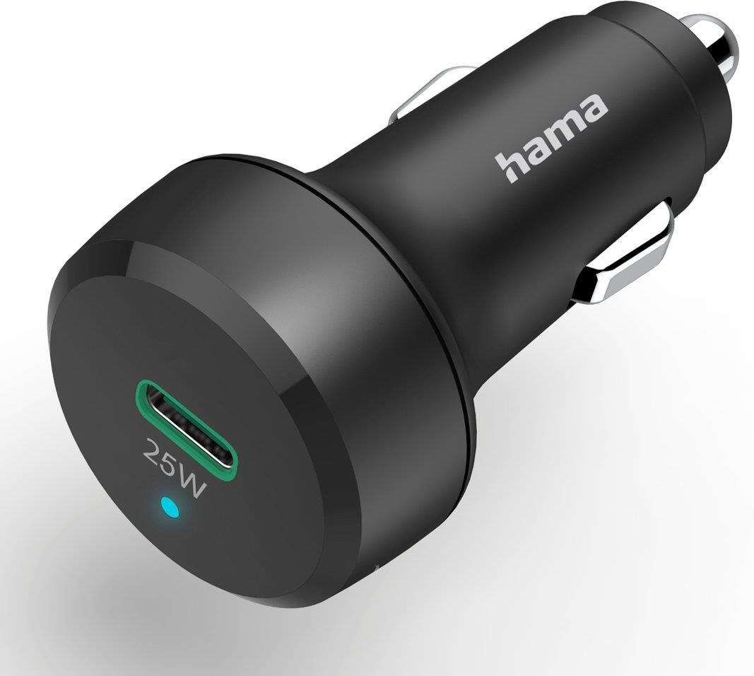 Hama Ładowarka Samochodowa Usb C 25W Czarna - Opinie i ceny na Ceneo.pl